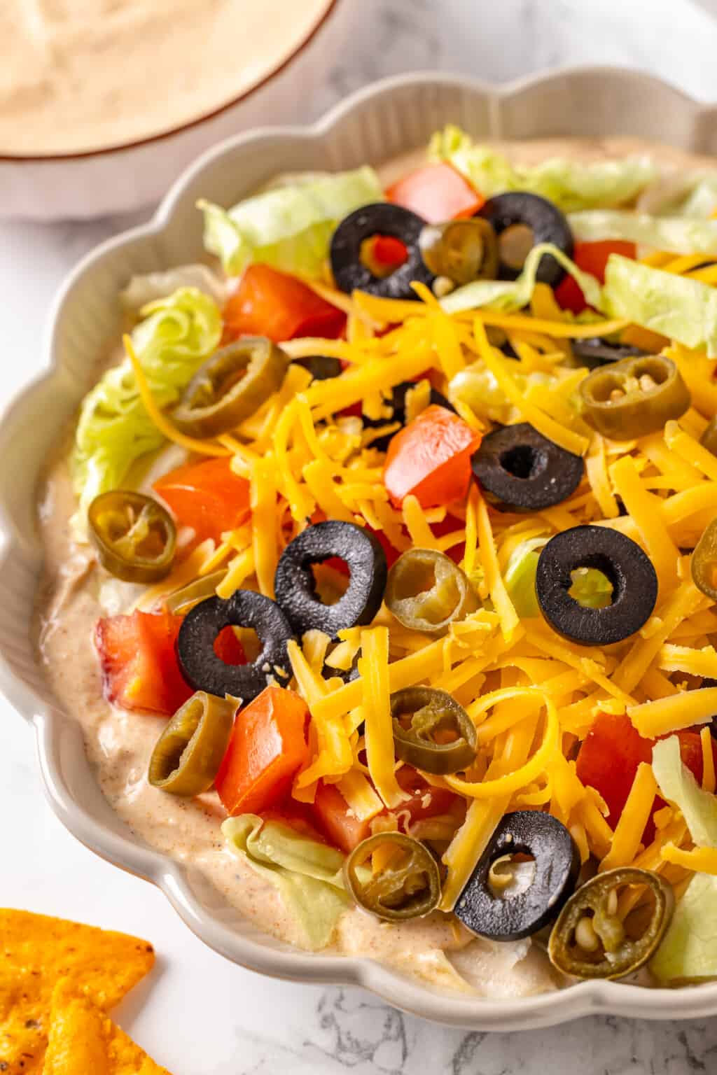 Taco Dip Recipe | Jessica in the Kitchen