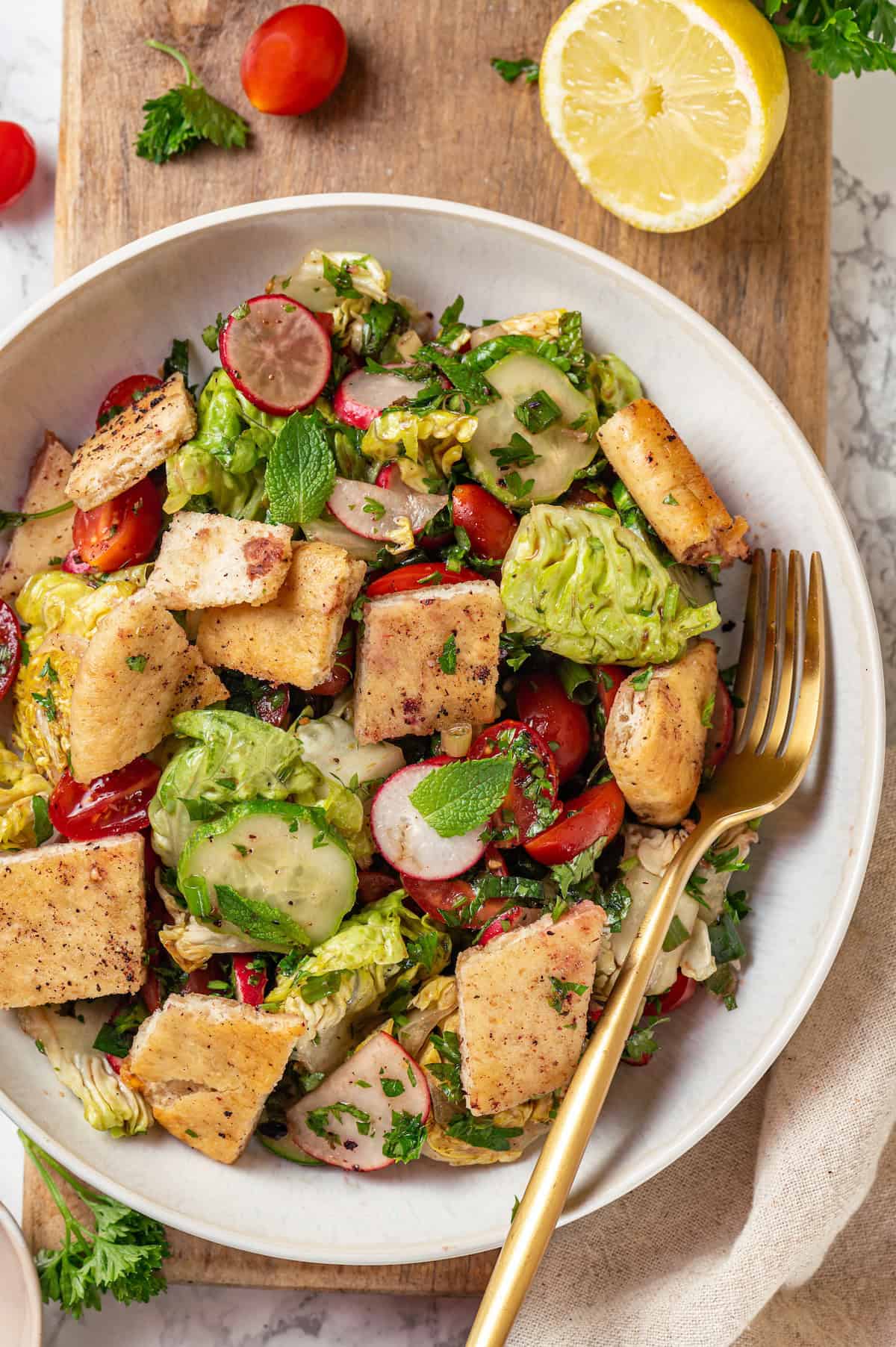 Fattoush Salad | Jessica in the Kitchen