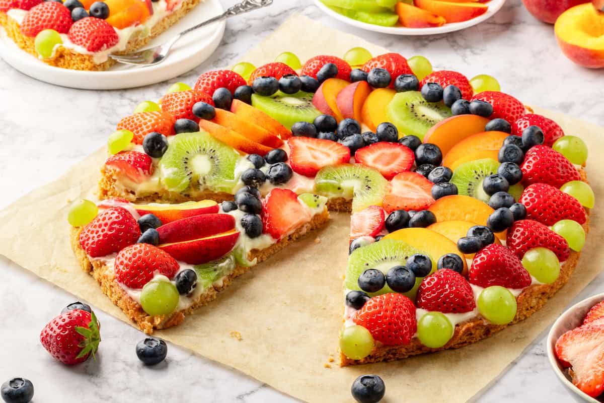 Fruit Pizza Recipe | Jessica in the Kitchen