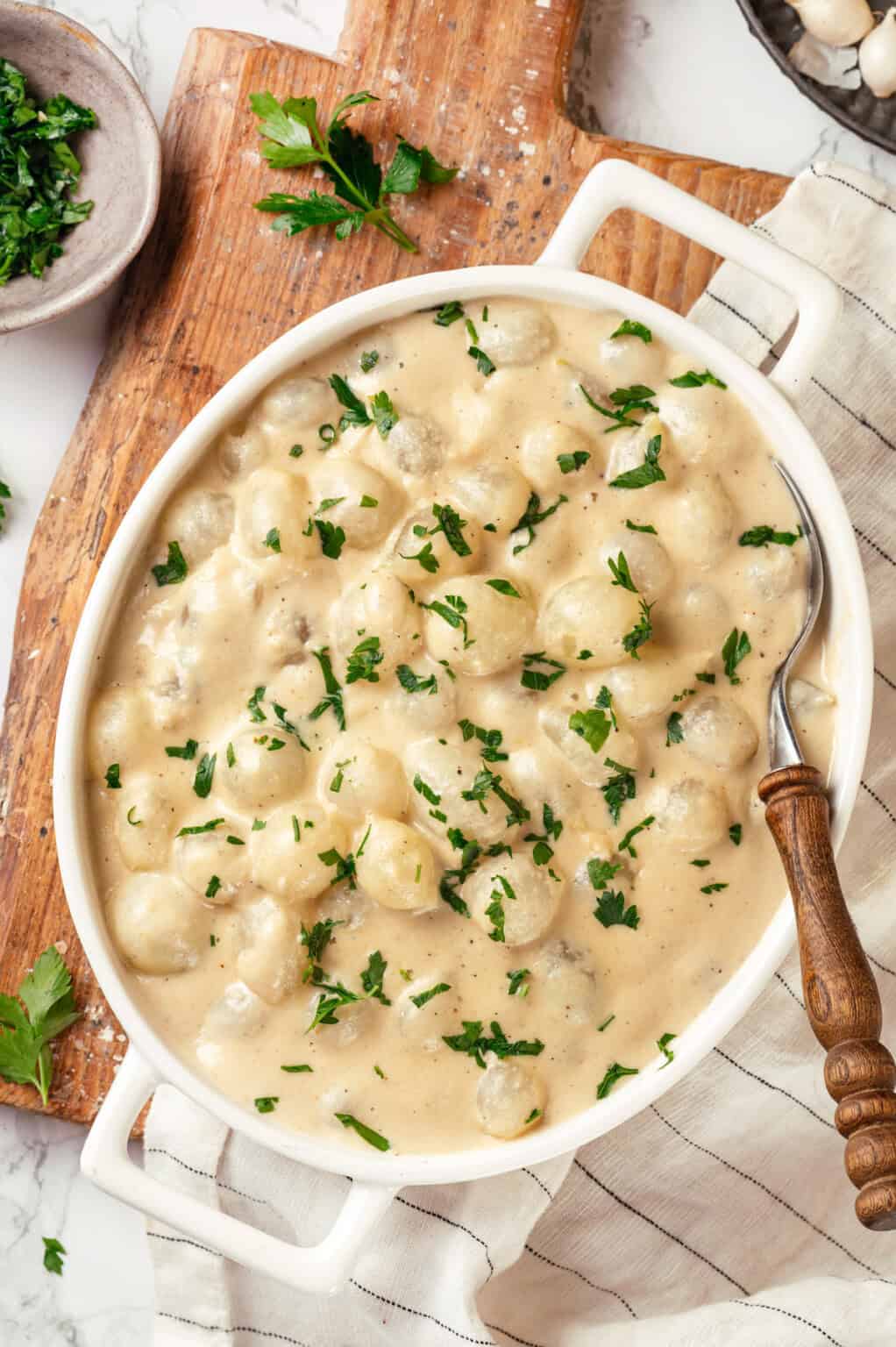 Creamed Onions | Jessica in the Kitchen