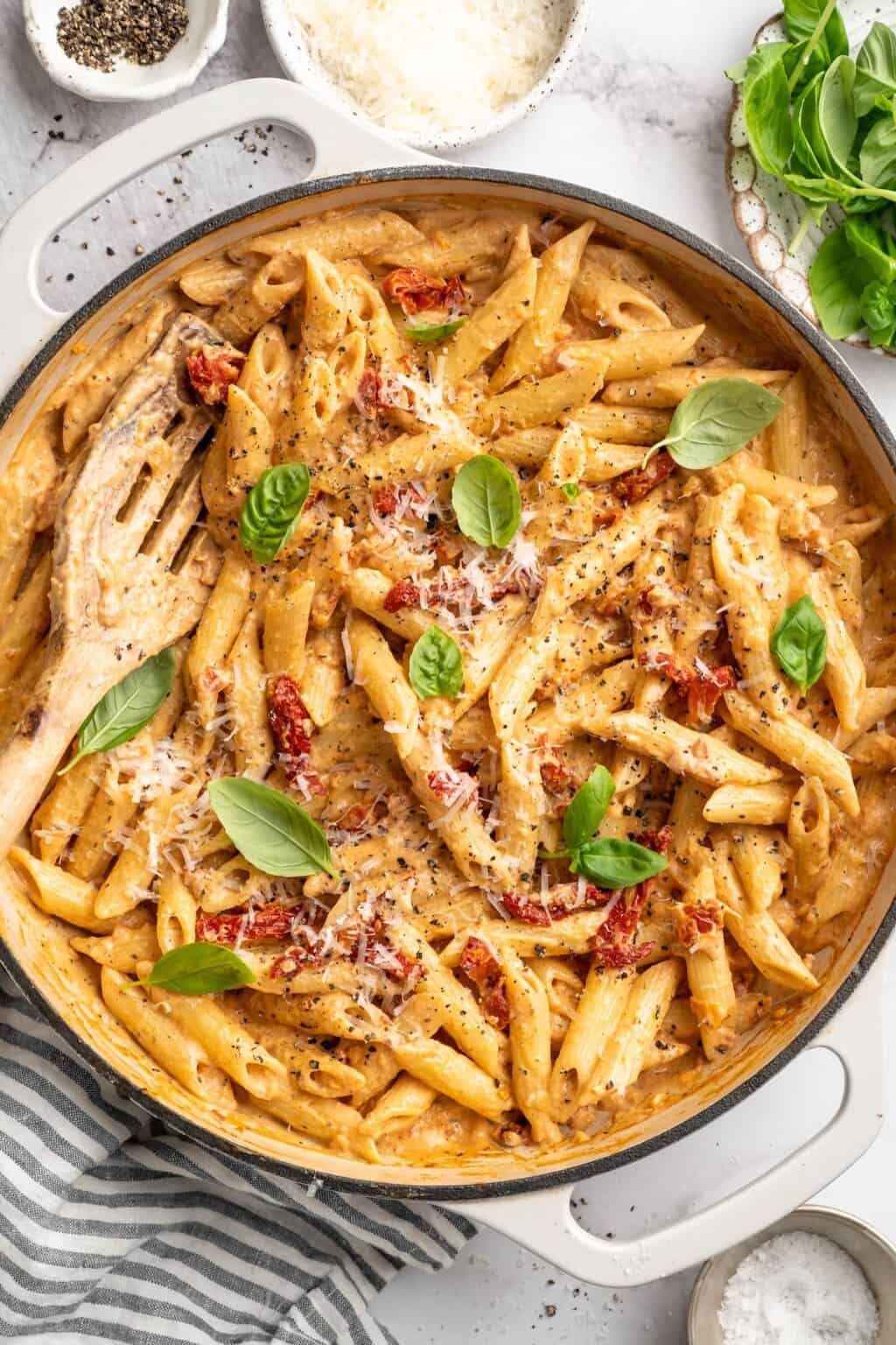 Marry Me Pasta (20-Minute Vegan Dinner!) | Jessica in the Kitchen