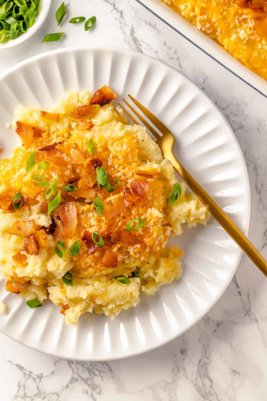 Mashed Potato Casserole | Jessica in the Kitchen