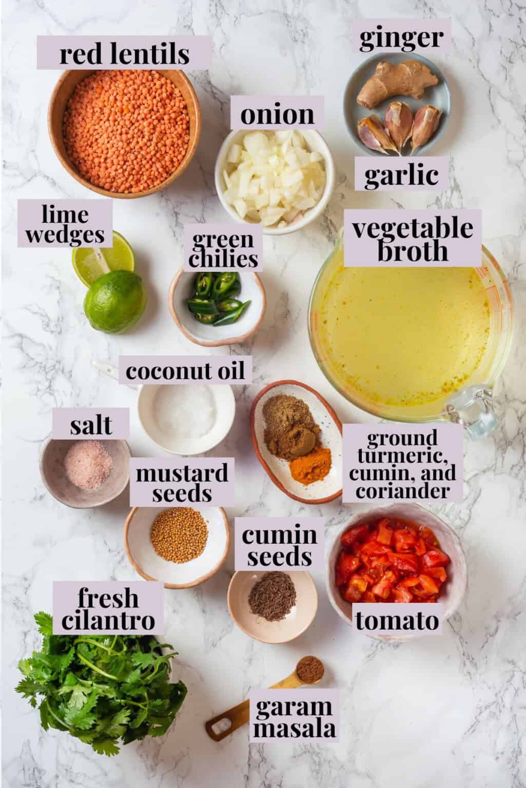 Red Lentil Dal | Jessica in the Kitchen