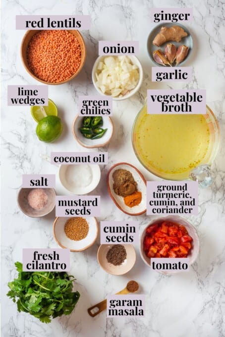 Red Lentil Dal | Jessica in the Kitchen