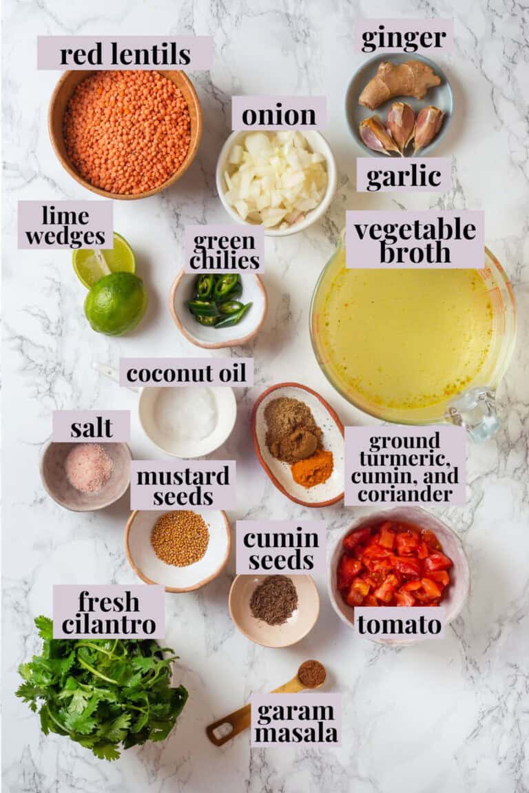 Red Lentil Dal | Jessica in the Kitchen