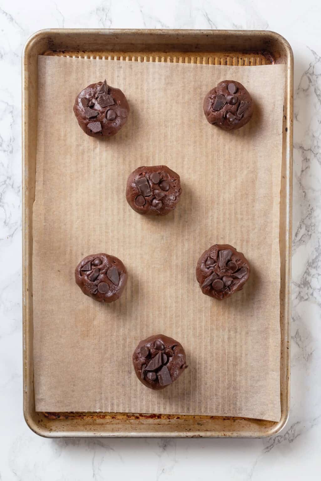 Double Chocolate Chunk Cookies | Jessica in the Kitchen