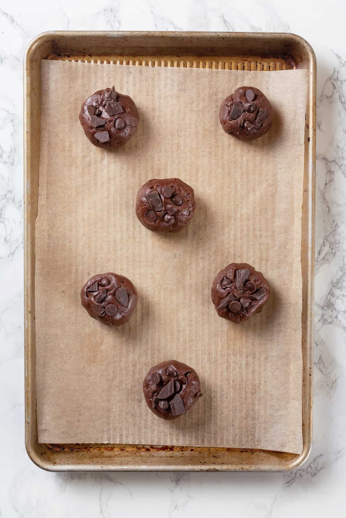 Double Chocolate Chunk Cookies | Jessica in the Kitchen