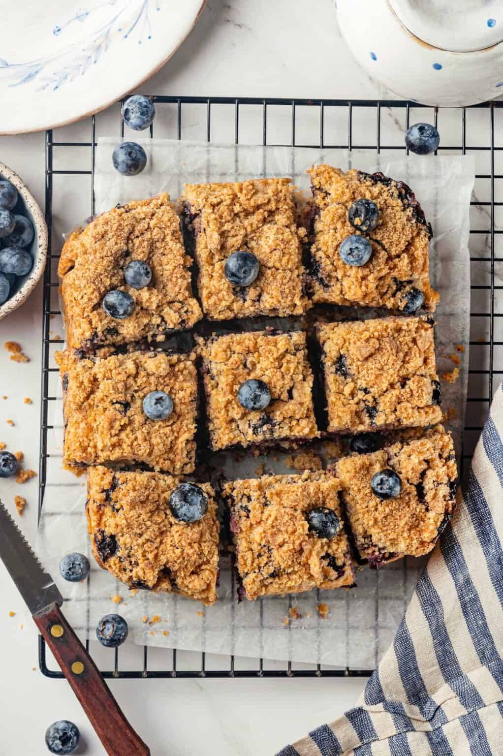 Old-Fashioned Blueberry Buckle | Jessica in the Kitchen