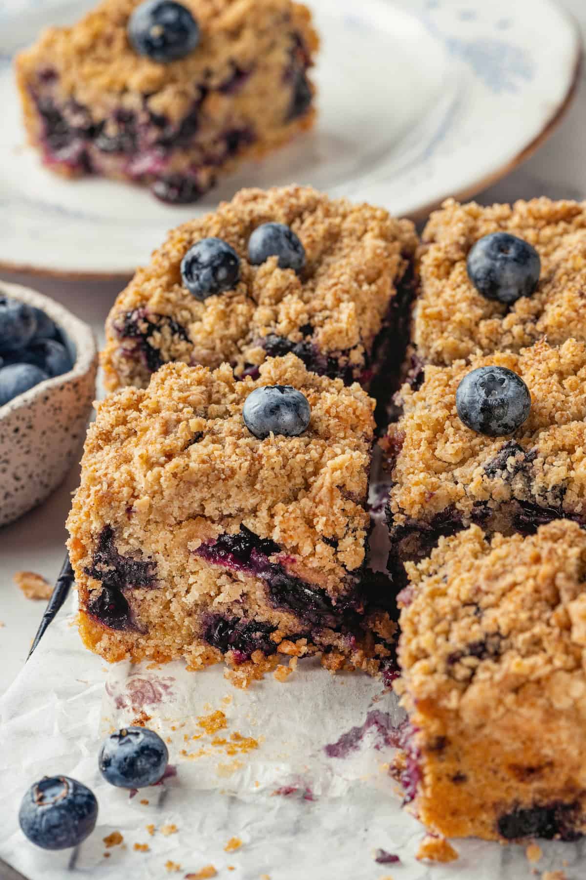 Old-Fashioned Blueberry Buckle | Jessica in the Kitchen
