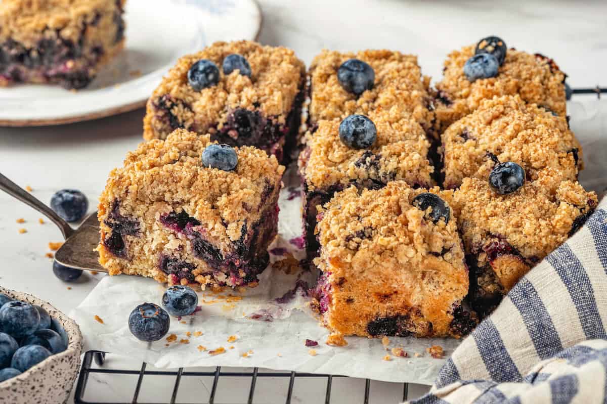 Old-Fashioned Blueberry Buckle | Jessica in the Kitchen