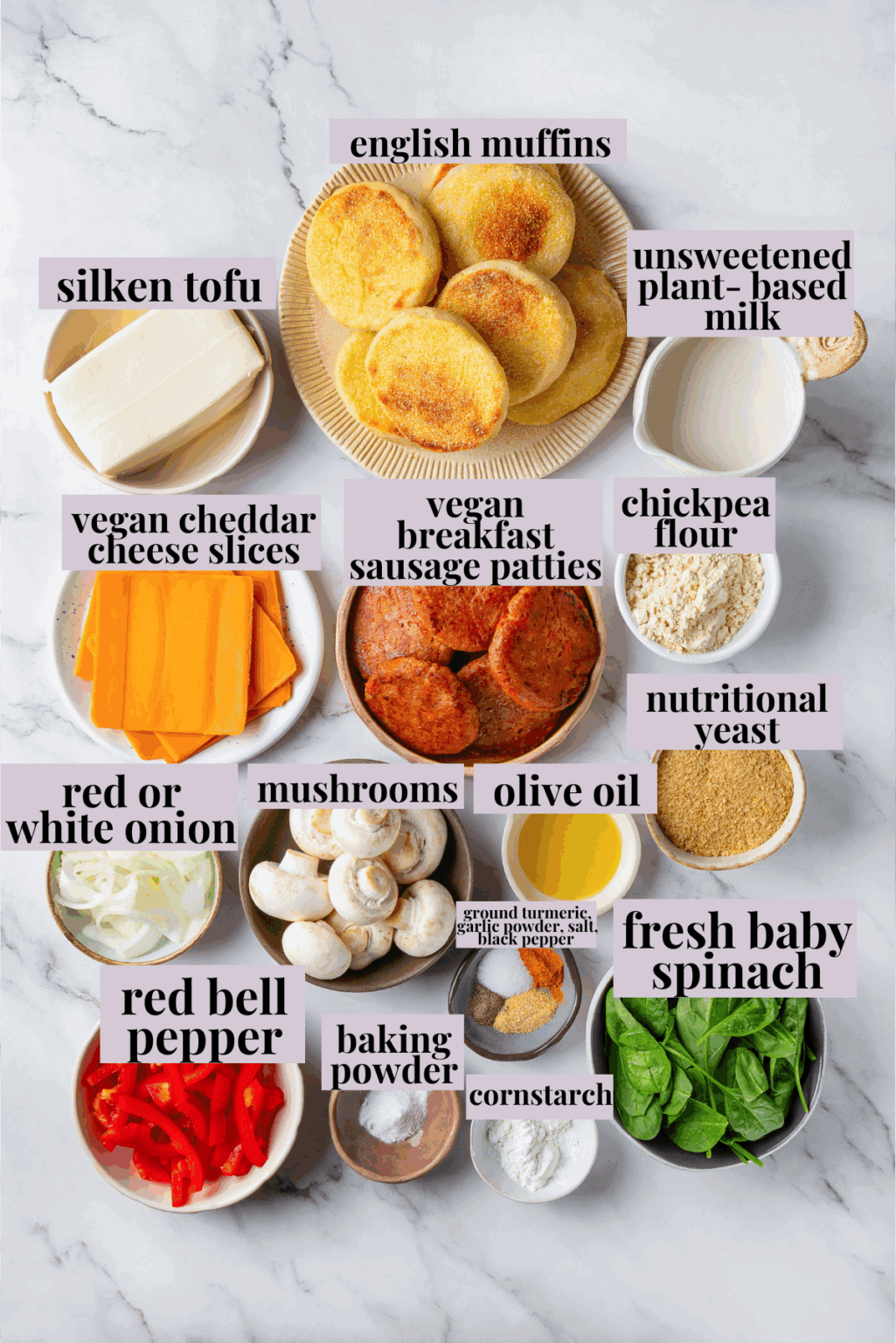 Make-Ahead Vegan Breakfast Sandwich | Jessica in the Kitchen