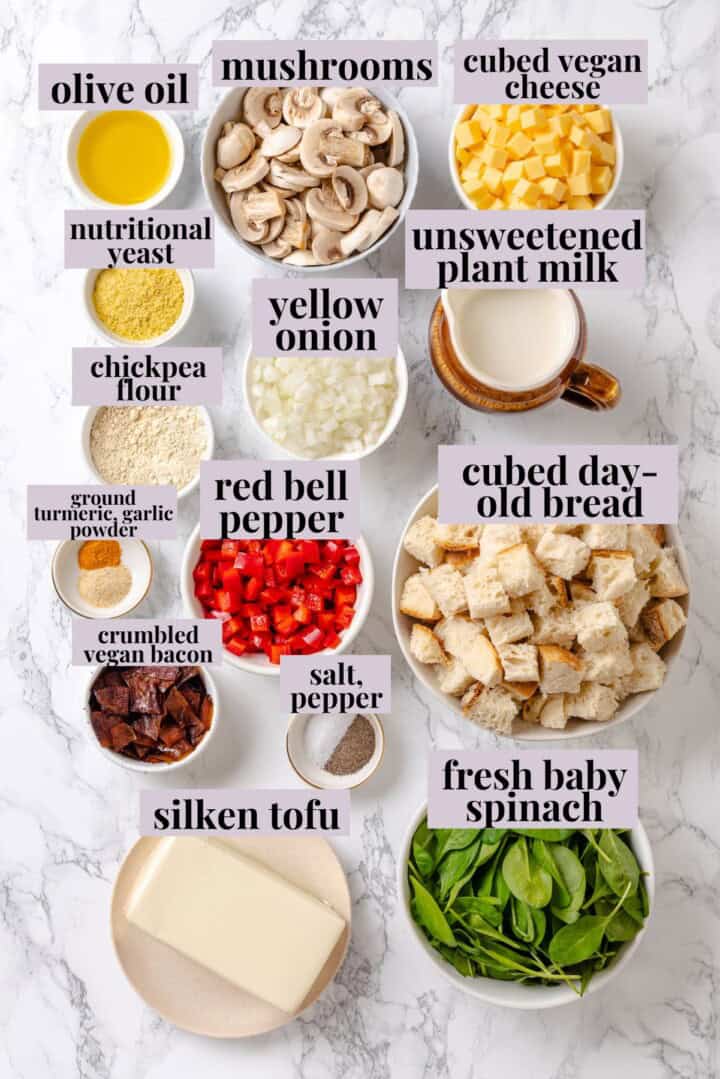 Overnight Breakfast Strata Recipe | Jessica in the Kitchen