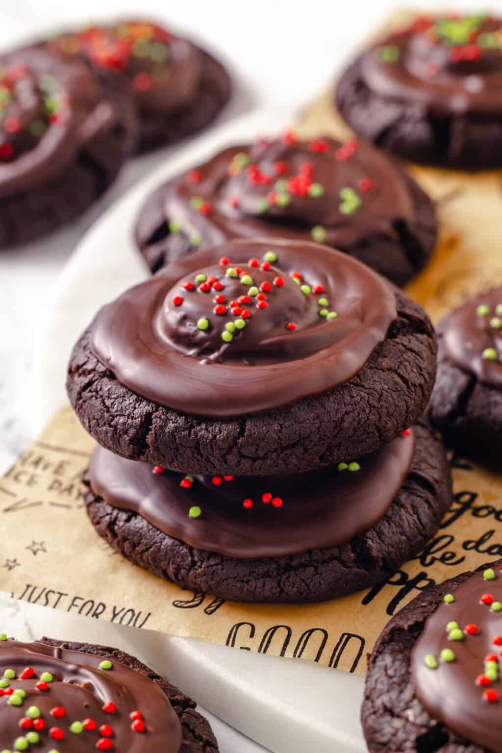 Hot Chocolate Cookies | Jessica in the Kitchen