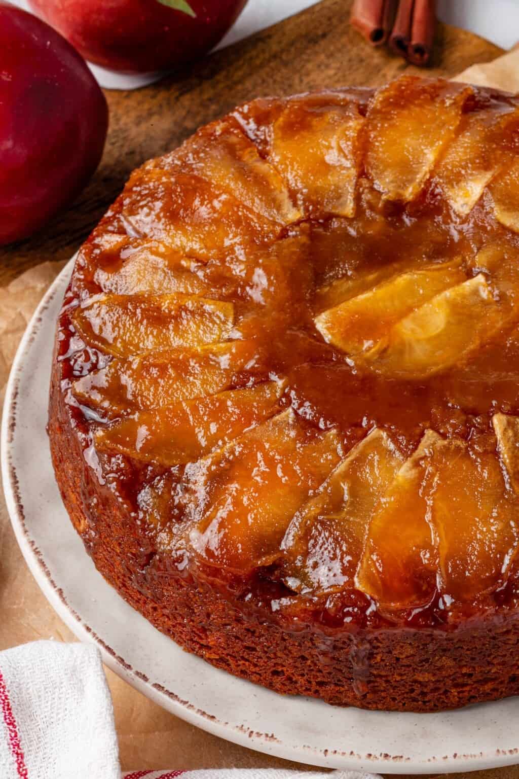 Upside Down Apple Cake | Jessica in the Kitchen